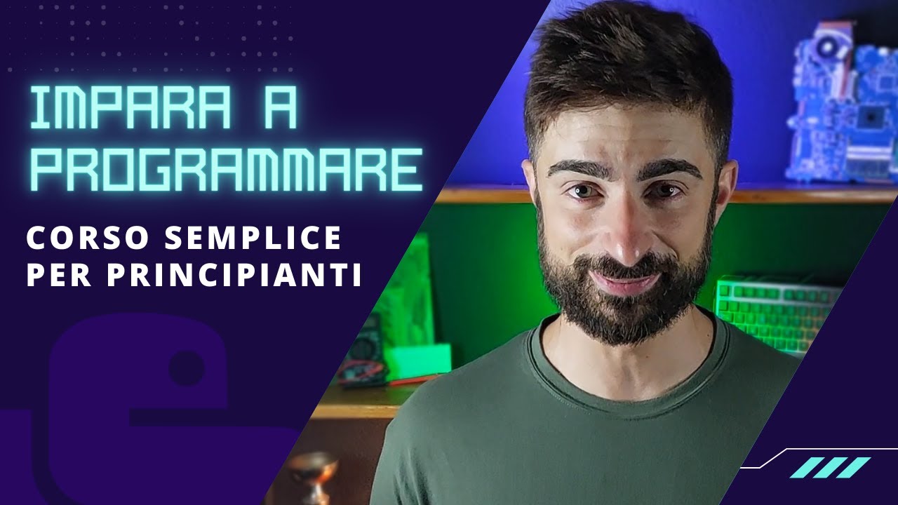 Imparare a programmare da zero. Corso di Programmazione Python per Principianti Tutorial Python ITA