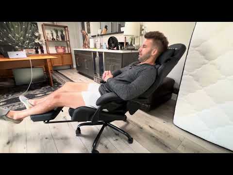 N-GEN GAMING Video Gaming Chair with Footrest High Back Ergonomic Comfortable Office Computer Desk