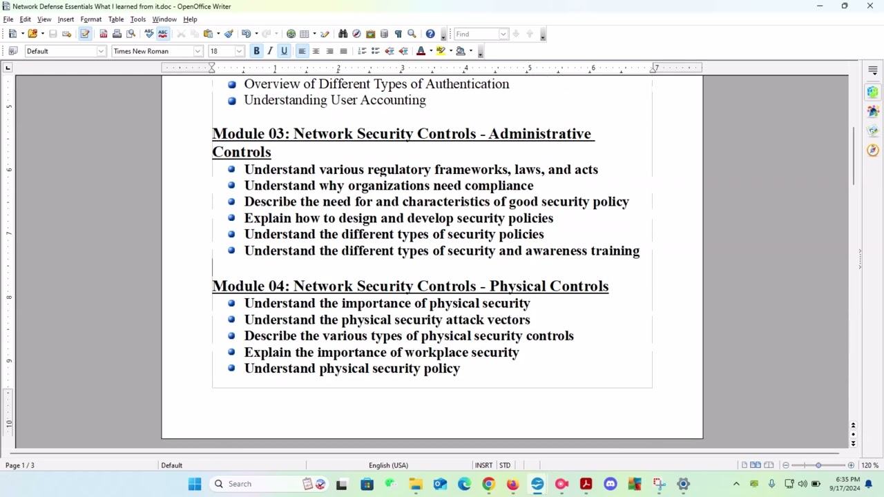 Network Defense Essentials- Module 4:  Network Security Controls- Physical ControlsI