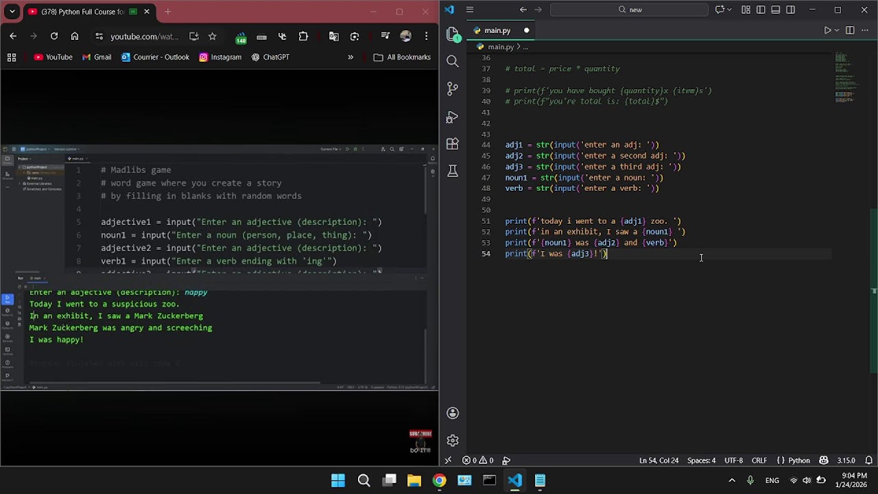 stream 7 - python learning journey day #8