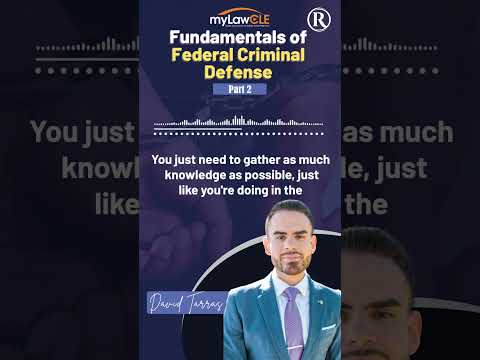 Fundamentals of Federal Criminal Defense