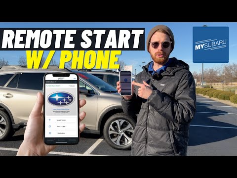 Remote Start Your Subaru With MySubaru App: How To Start Subaru With Your Phone