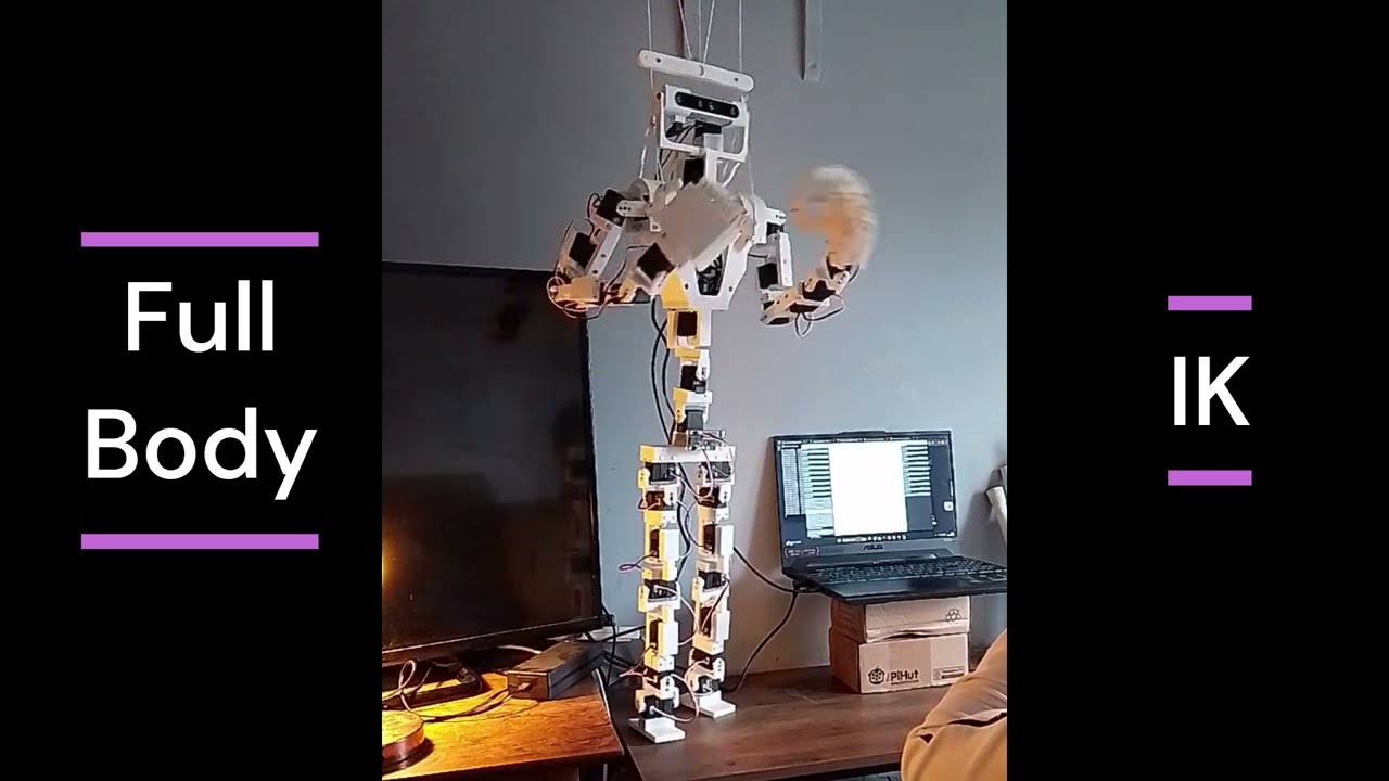 Humanoid Robot Full Body Showcase ( NoVa )