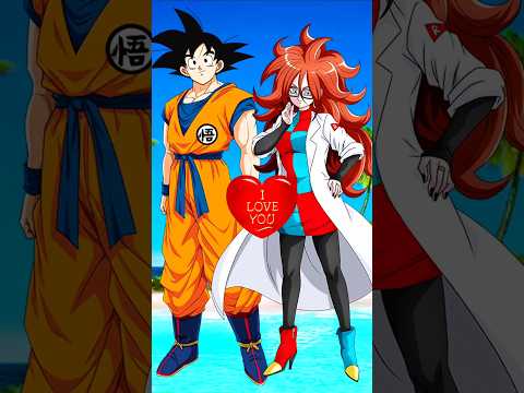 dragon Ball z top 5 gril character Goku love mode♥️#dragonball#anime #goku #short