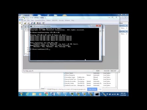 CLX Point to Point Ethernet Setup