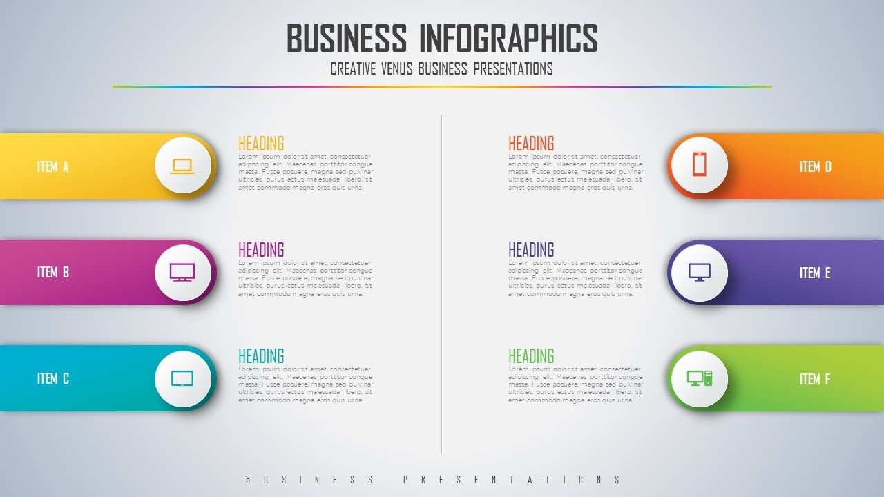 How To Design Powerful Business Infographic for Workflow Process in Microsoft Office PowerPoint PPT