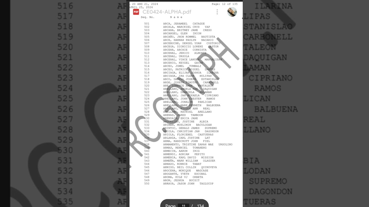 CELE RESULTS: April 2024 Civil Engineer Licensure Exam List of Passers