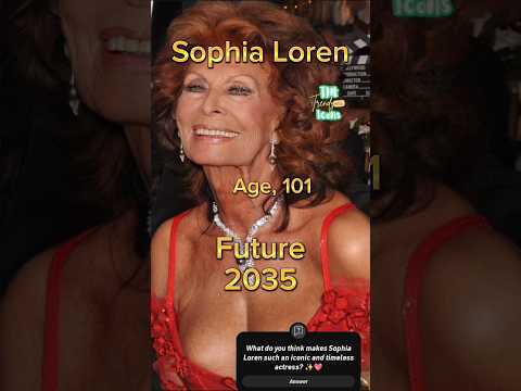 101 and forever iconic Sophia Loren, a true legend of beauty ✨❤️ #sophialoren