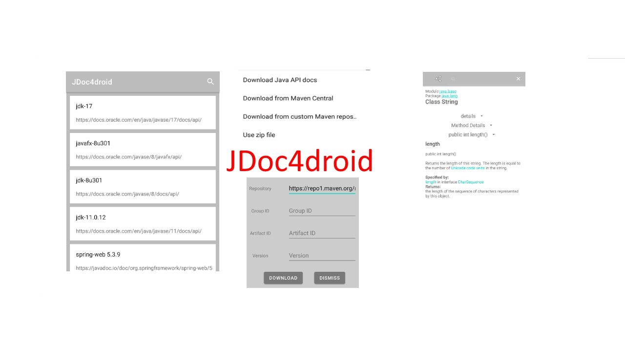 JDoc4Droid - a free Javadoc viewer for Android