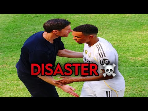 Trent made his Real Madrid debut 😭☠️