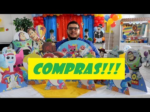 COMPRAS!!! Baby Shark e Toy Story - PREÇOS INCRÍVEIS!