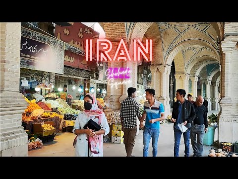 🇮🇷KERMAN 2022 - Shohada Square Walking Tour