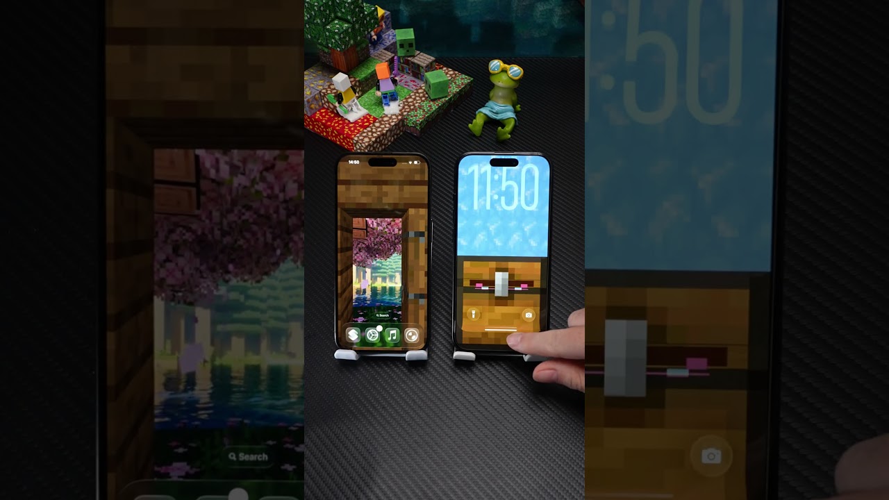 Open This Minecraft Chest(Find more in my bio) #Minecraft #Wallpaper #livewallpaper #iphone #android