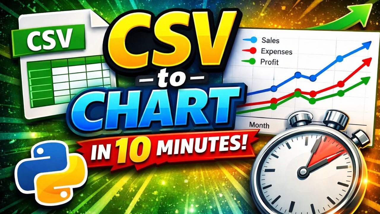 Plot CSV Data in Python Using Pandas & Matplotlib (Easy Guide)