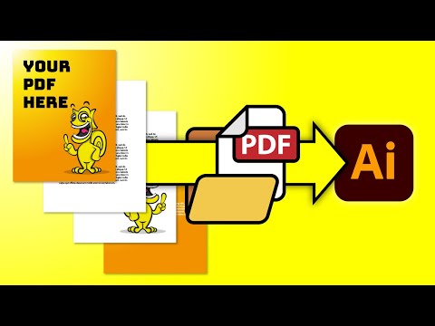 How To Open, Edit, And Save A Mutiple Page PDF In Illustrator