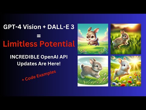 OpenAI API DALL-E 3, GPT-4 Vision & GPT-4 Turbo Tutorial (+ Code Examples)