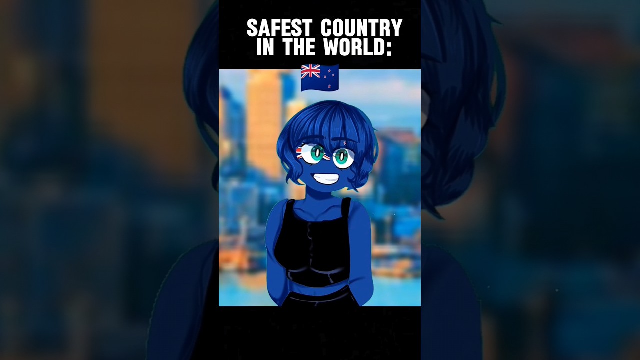SAFEST COUNTRY IN THE WORLD.. ib:@cyclopentasiloxane#countryhumans #animation #safestcountries #xane