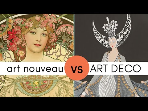 Art Deco vs. Art Nouveau: Whatβs The Difference? Art History 101