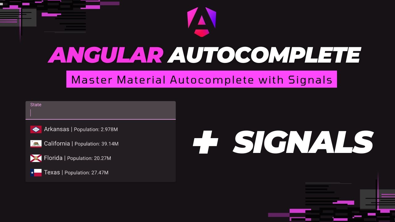 Angular Material Autocomplete with Signals: API Integration, Filtering, and Validation