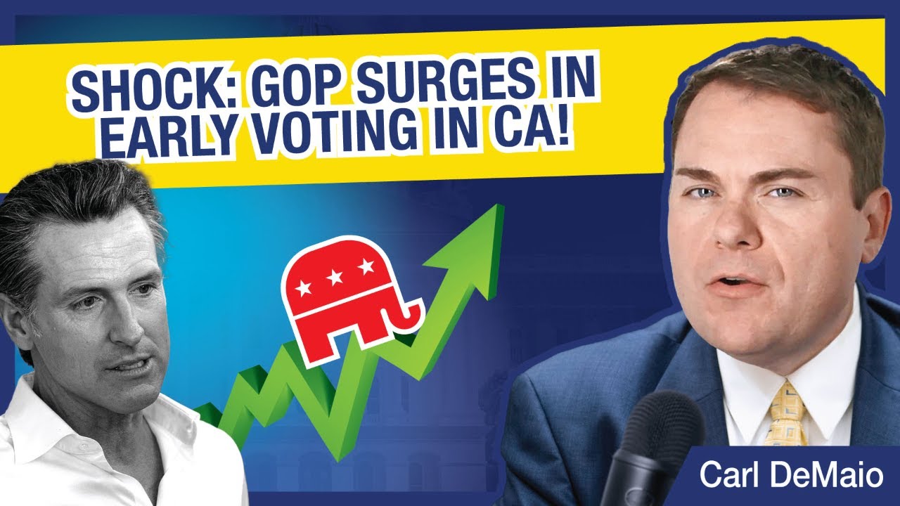 SHOCK: GOP Surges in Early Voting in CA!
