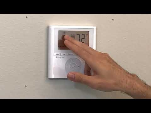 Minisplits: Setting up your KSA thermostat