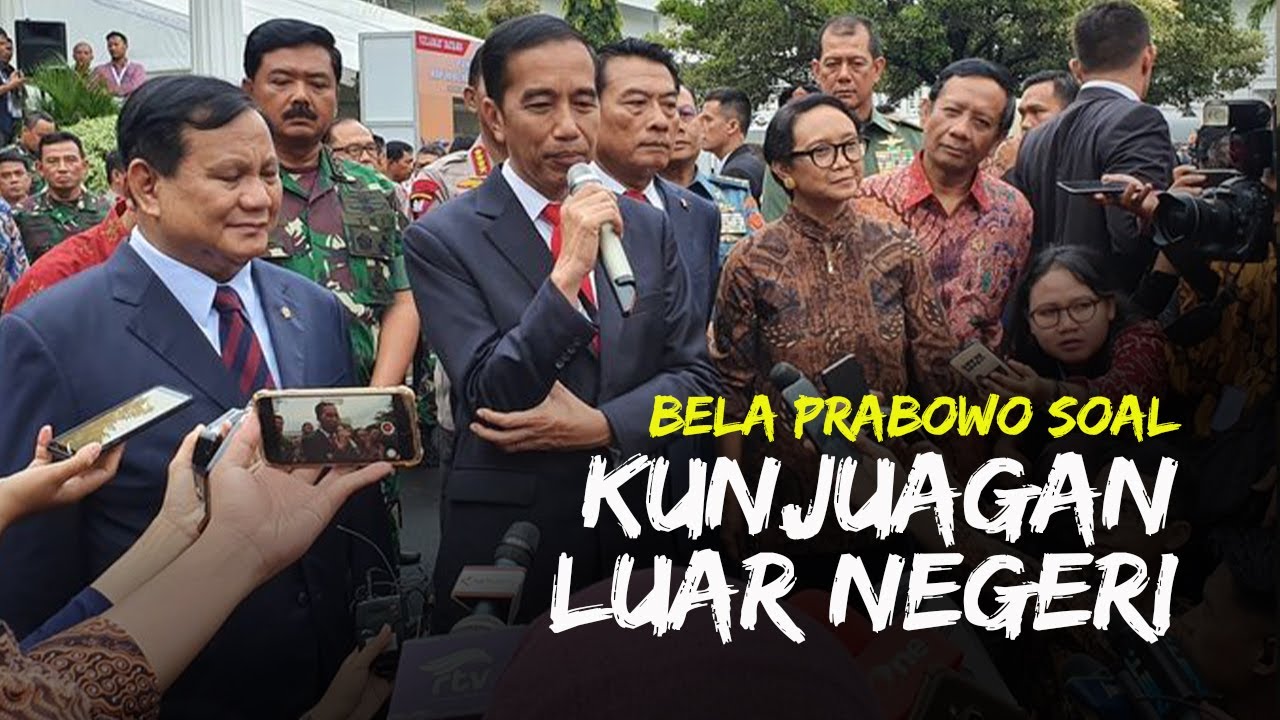 Jokowi Bela Prabowo soal Kritik karena Sering Jalan-jalan ke Luar ... Jokowi Bela Prabowo soal Kritik karena Sering Jalan-jalan ke Luar ...