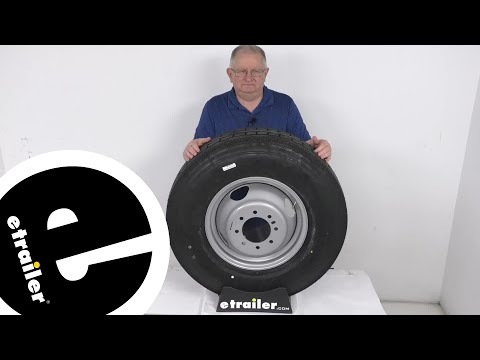 etrailer | All About the Provider ST235/85R16 Radial Tire w/ 16" Vesper Silver Dual Wheel