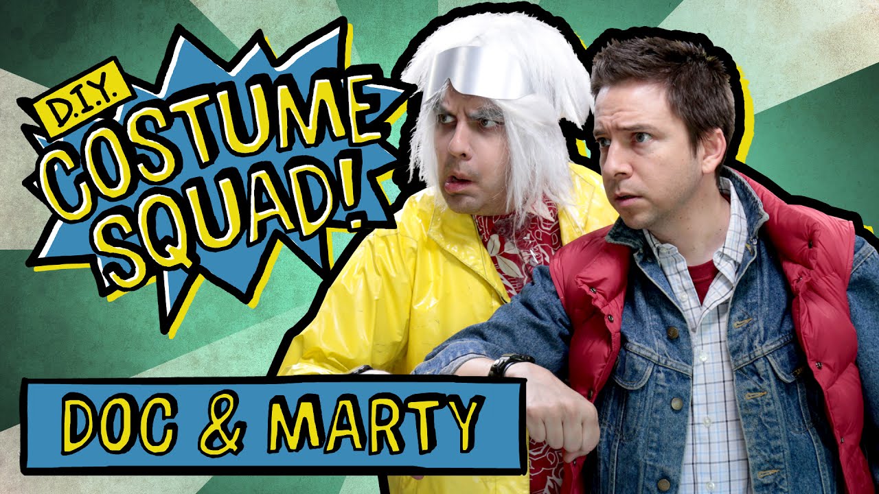 Make Your Own Doc & Marty Costumes - DIY Costume Squad
