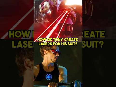 Tony Stark always learns | How did Tony made lasers for his suit ? | Ironman 2