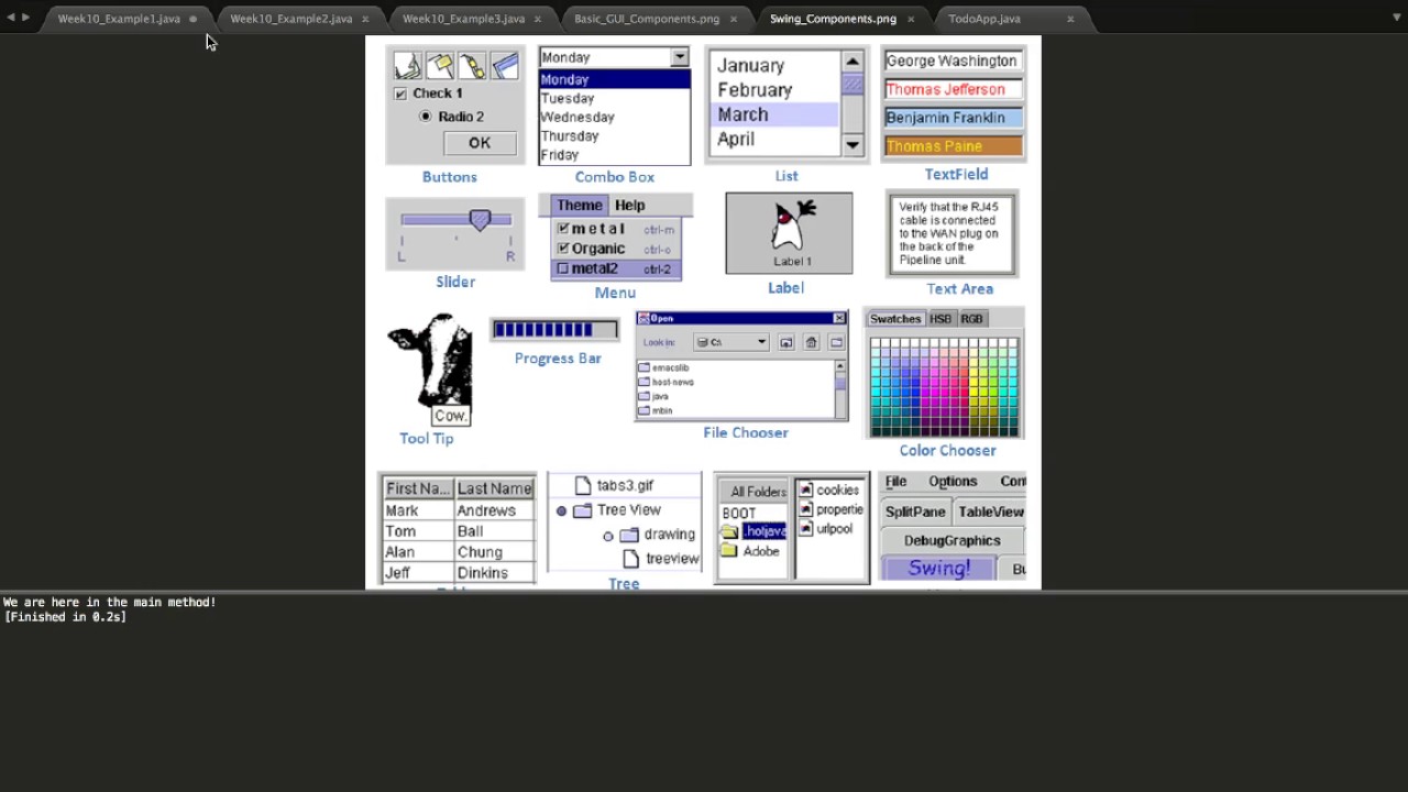 Basic JFrame Window in Java