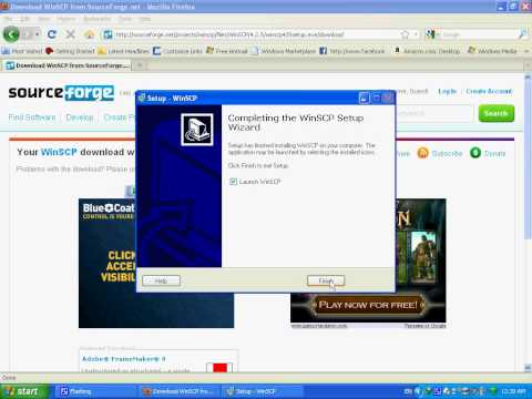 Installing WinSCP (GUI Front-End SSH client) with PuTTY: OpenSource/FREE