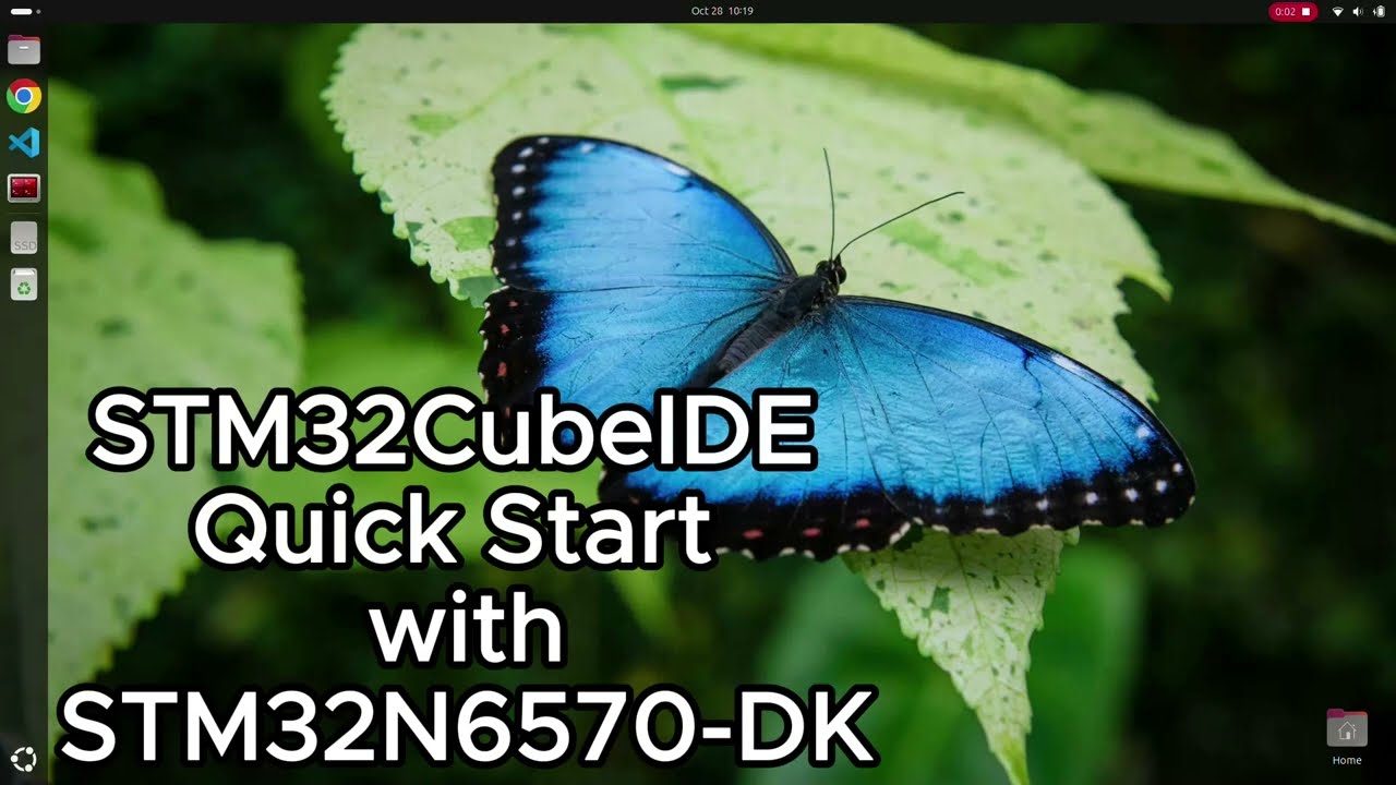 STM32CubeIDE Getting Started Tutorial — LED Example on STM32N6570-DK