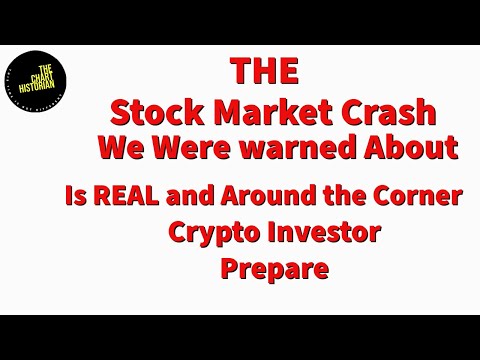 The Stock Market Crash We Were Warned About is Real and Around the Corner Crypto Investor Prepare