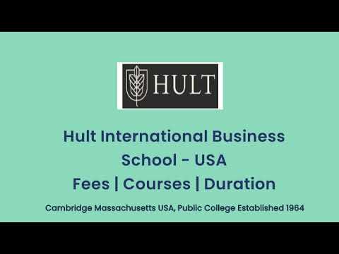 Hult International Business School - USA - USA | Courses | Tuition Fees | Duration