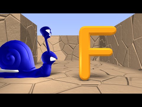 Learn the Alphabet for Toddlers, Preschoolers and Kindergarten - Alphabet Song Maze