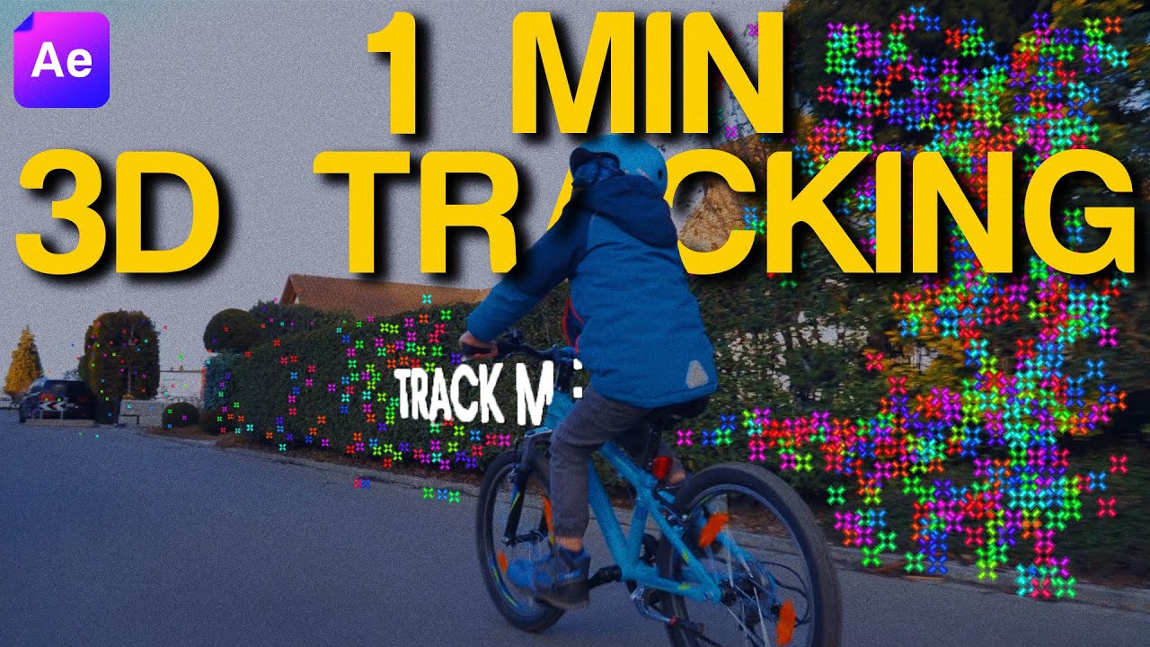 Complex 3D CAMERA TRACKING in 1 MINUTE | 1MinShow Ep 8