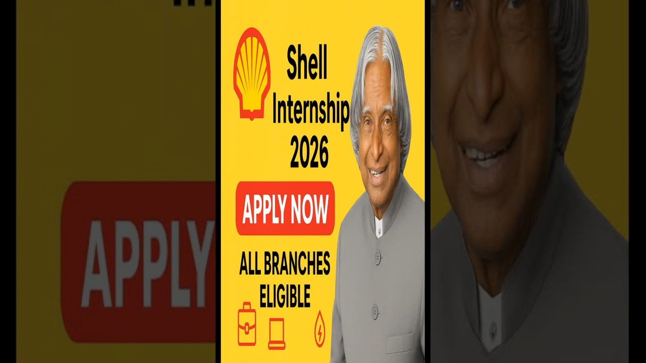 🚨 Shell Internship | Apply Now | Stipend | Eligibility  | Students Don’t Miss  | 2026 passed out