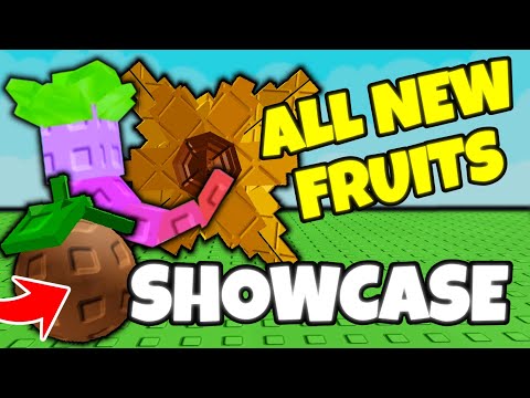 ALL NEW FRUIT SHOWCASE in Grow A GARDEN Roblox