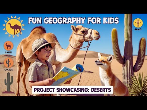 Project showcasing for grade 1 to 5 (Fun environmental study Desert )