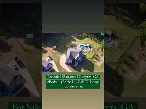 ✨For Sale In Conyers, GA✨D. Lowe, REALTOR®️📲770.885.3790 Call or Text🤩 #shorts #atlantarealestate