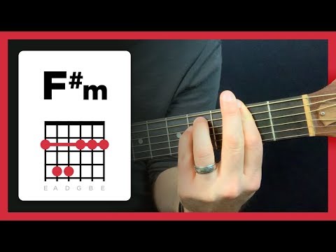 Learning to play F#m (F sharp minor chord)
