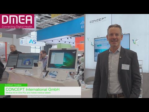 [DMEA 2025]  CONCEPT International GmbH - Medical All In One PCs and Mobile Medical Tablets