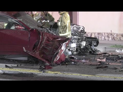 Head-On Traffic Collision Traps 2: 1 Dead, 1 Hospitalized After ...