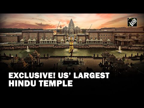 Mesmerising! World's largest temple outside India in US' New Jersey gets ready to welcome devotees