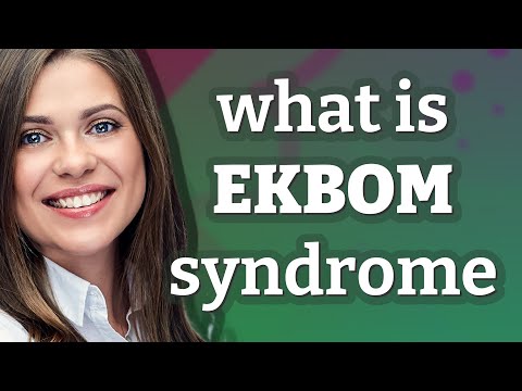 Ekbom syndrome | meaning of Ekbom syndrome