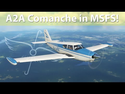 A2A Simulations Comanche for MSFS | Torp to Malmo VATSIM