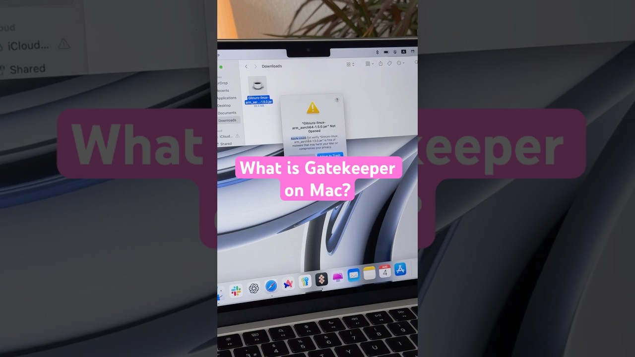And what does Gatekeeper actually do? #shorts