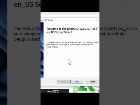How to Install BricsCAD: Step-by-Step Tutorial for Windows, Mac & Linux #shorts