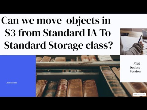 S3: Move objects from Standard IA to Standard Storage class