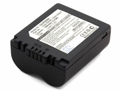 Аккумулятор для Panasonic BP-DC5-E, CGA-S006, CGR-S006